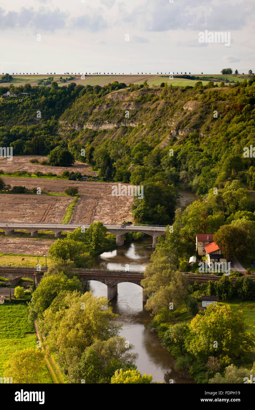 Bridge Saale River High Resolution Stock Photography and Images - Alamy