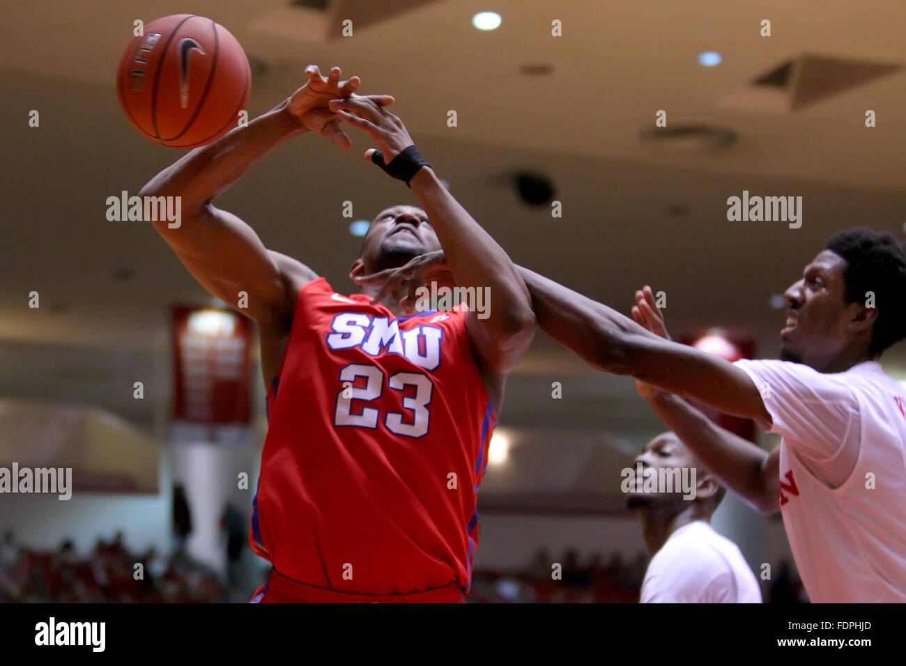 Houston, TX, USA. 01st Feb, 2016. Southern Methodist Mustangs forward ...