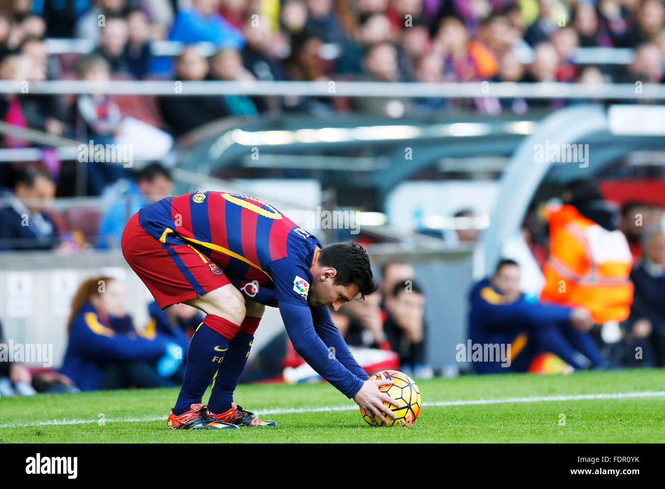 Lionel Messi (Barcelona), JANUARY 30 2016 - Football/Soccer : Spanish ...
