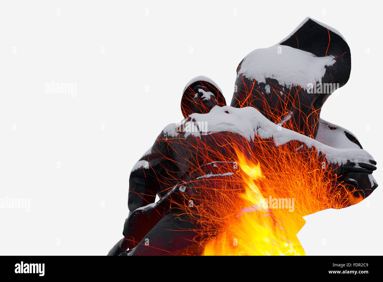 Russian soldier sculpture hi-res stock photography and images - Alamy