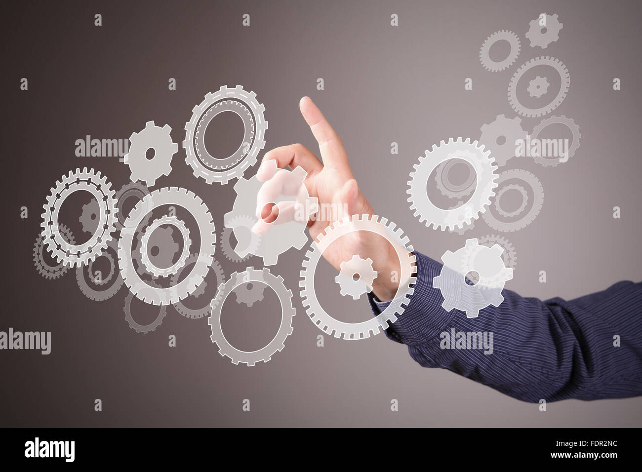 Colour wheels as symbols of engineering and design Stock Photo - Alamy