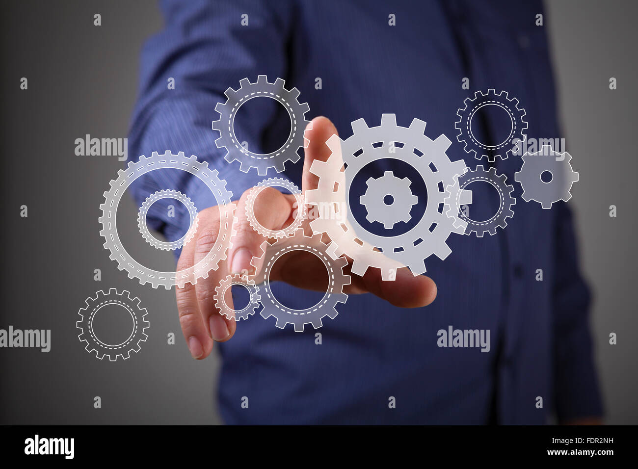 Colour wheels as symbols of engineering and design Stock Photo - Alamy