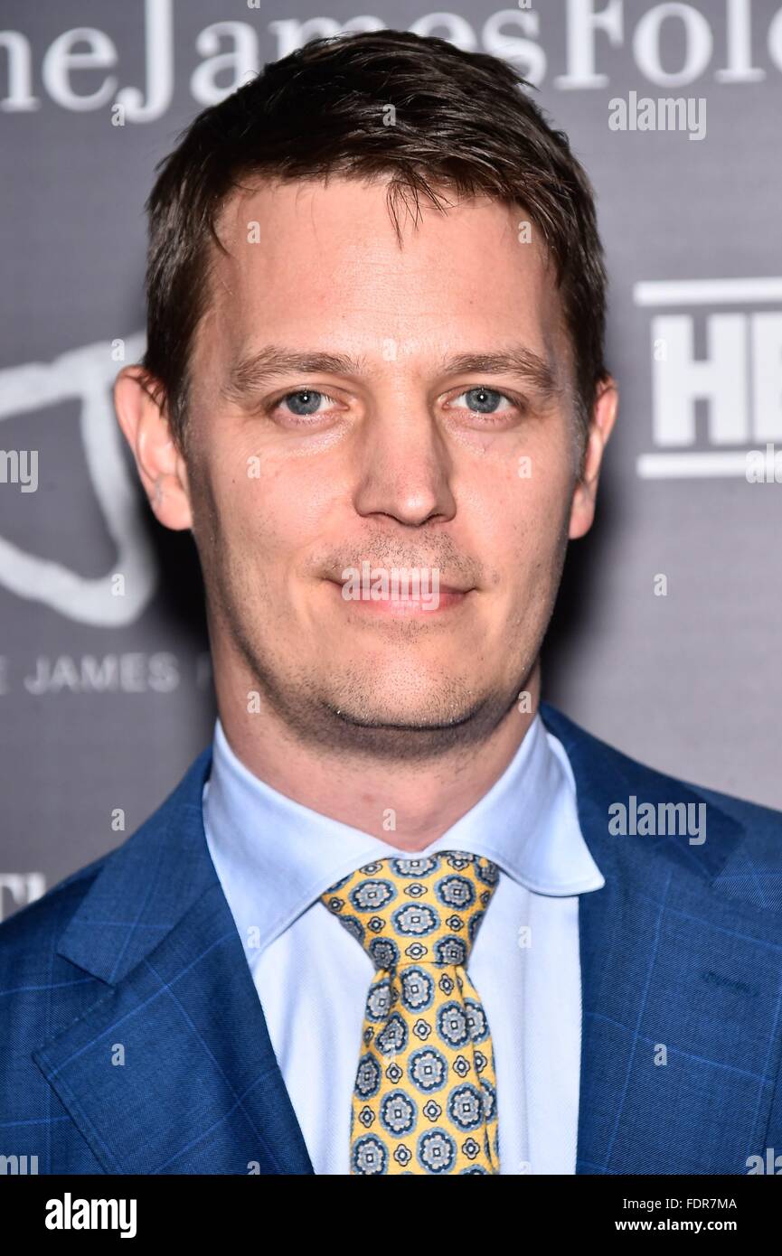 New York, NY, USA. 1st Feb, 2016. Brian Oakes at arrivals for JIM: THE ...