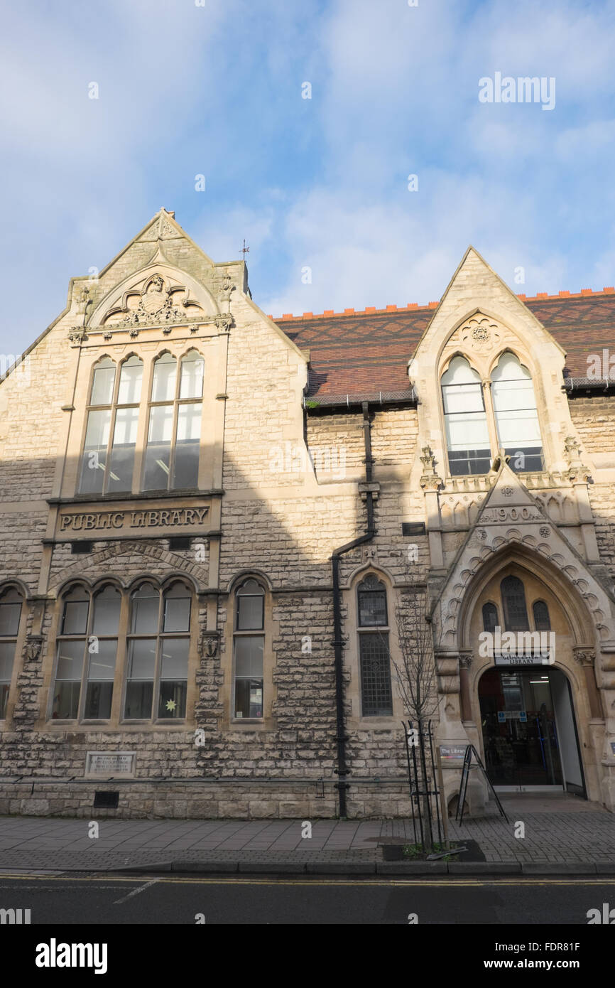 Public library in Gloucester,England Stock Photo - Alamy