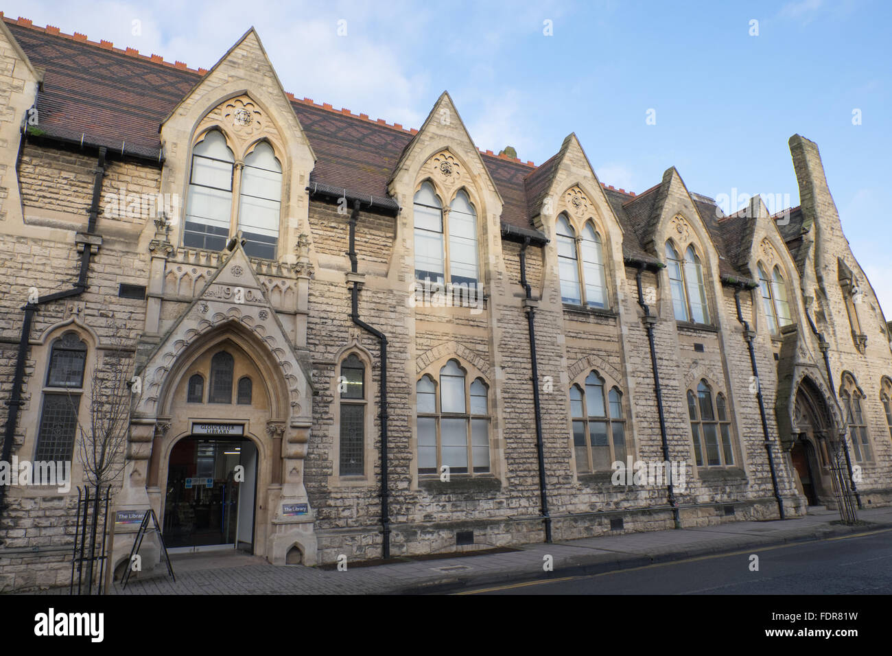 Public library in Gloucester,England Stock Photo - Alamy