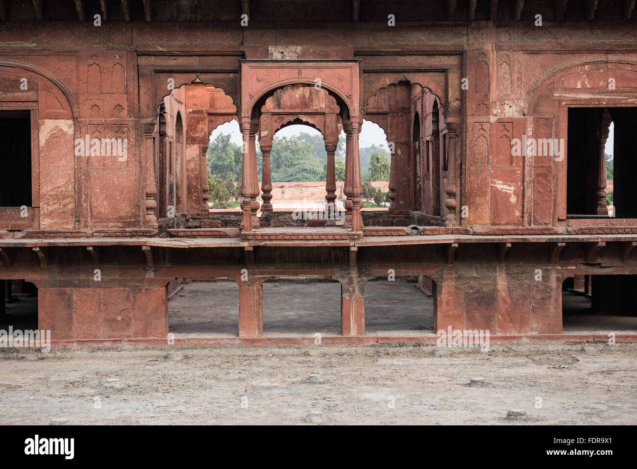 Beautifully Built Zafar Mahal Stock Photo - Alamy