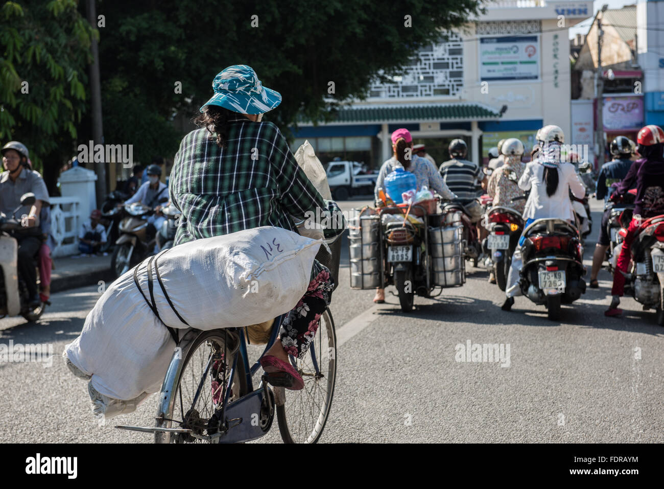 Local Residents in Hue Stock Photo - Alamy