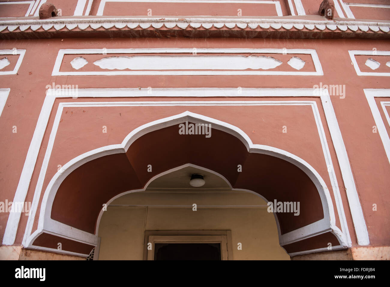 Gate in Chandra Mahal Stock Photo - Alamy
