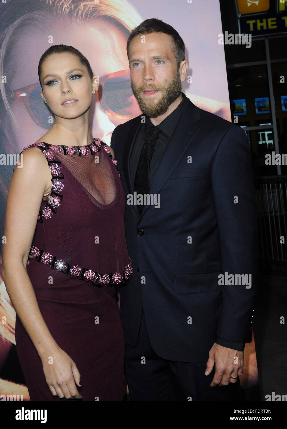 Los Angeles, CA, USA. 1st Feb, 2016. Teresa Palmer, Mark Webber at ...