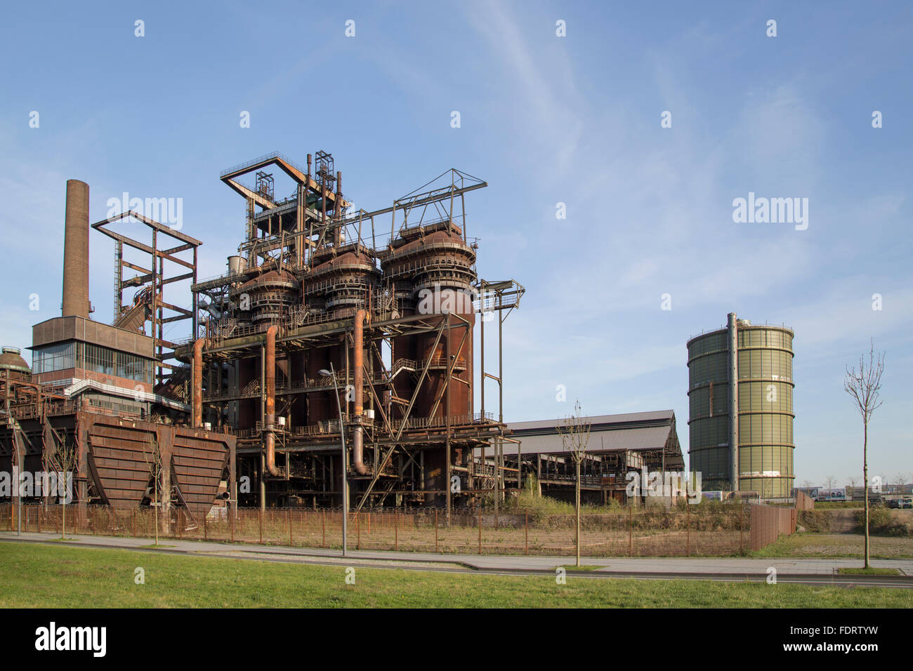 industrial landscape,steel mill Stock Photo - Alamy