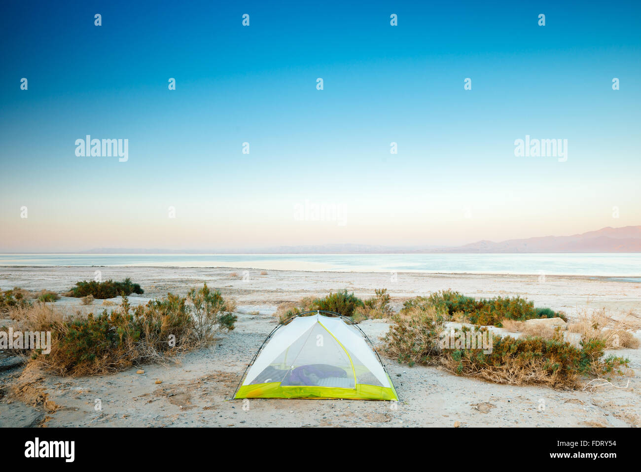 Camping Near Salton Sea