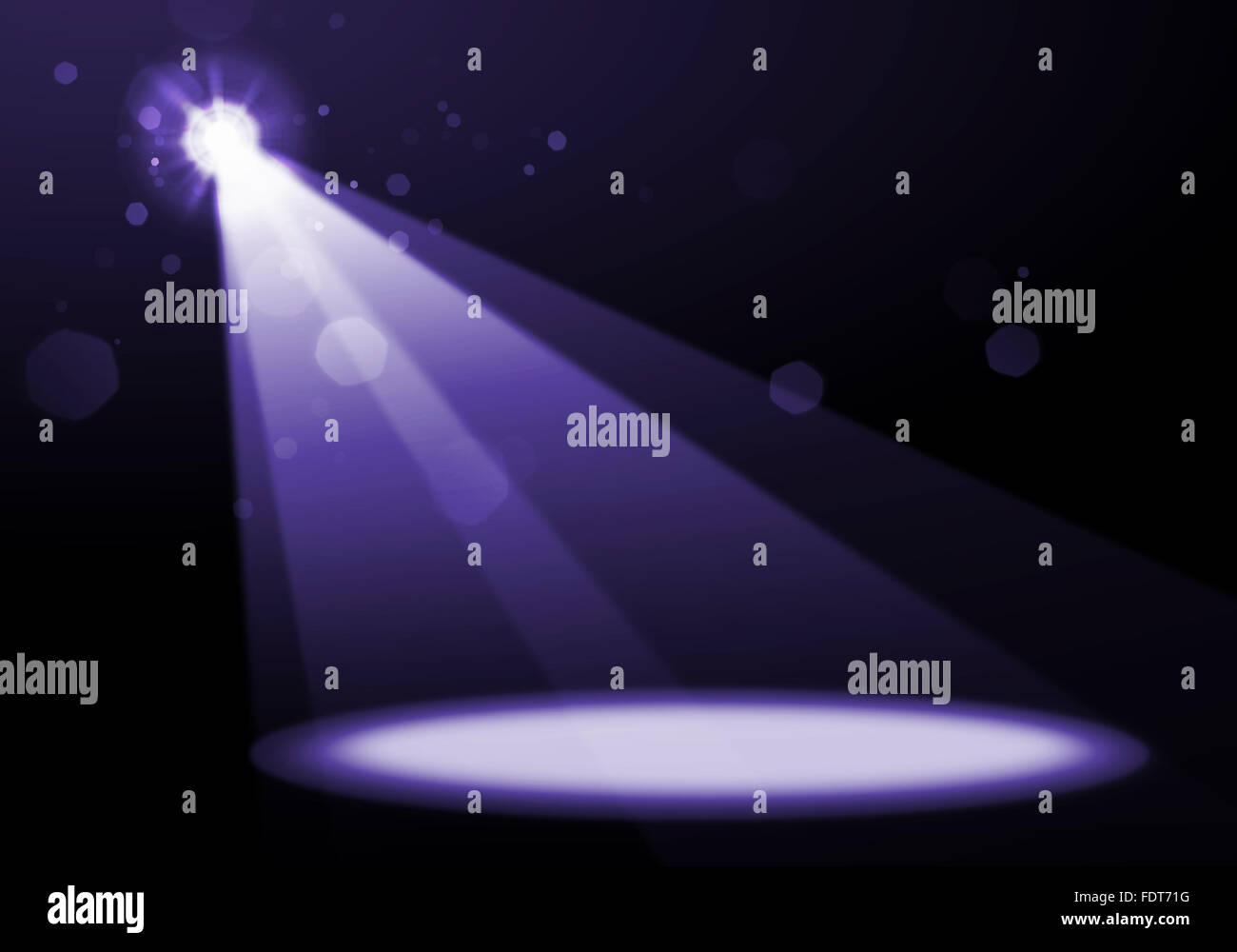 colorful and vivid stage spotlight on stage background Stock Photo - Alamy