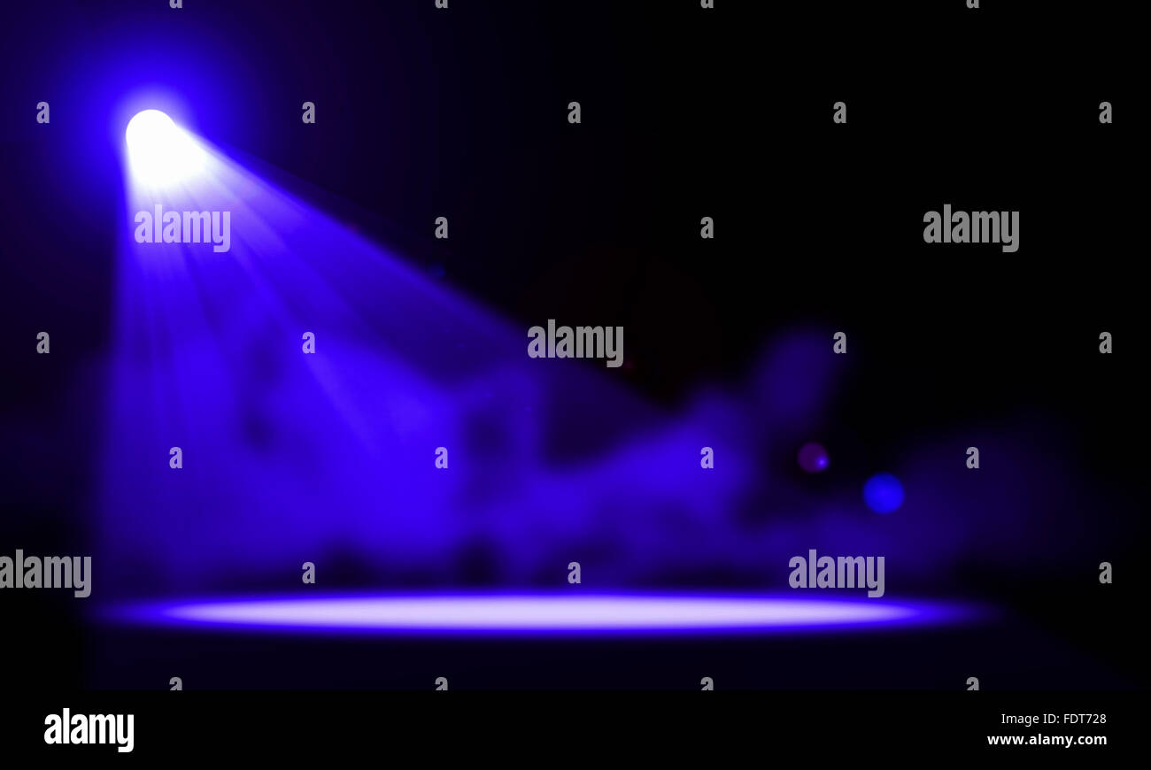 colorful and vivid stage spotlight on stage background Stock Photo - Alamy