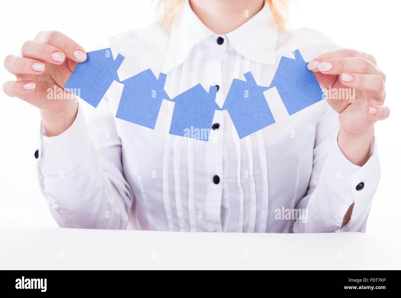 The concept of safe houses Stock Photo - Alamy