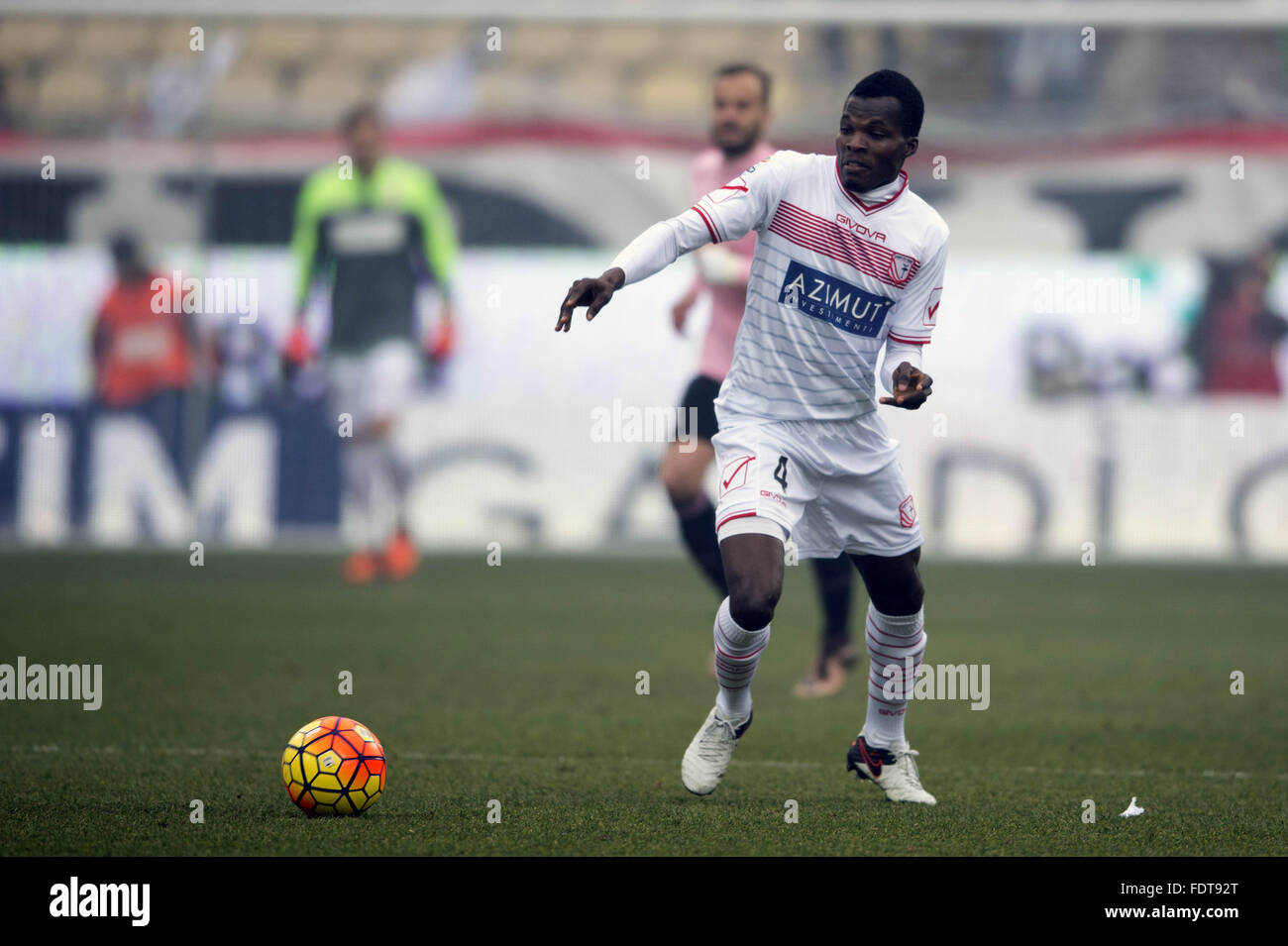 Modena, Italy. 30th Jan, 2016. Isaac Cofie (Carpi) Football/Soccer ...
