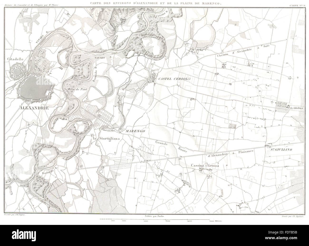 Marengo map hi-res stock photography and images - Alamy