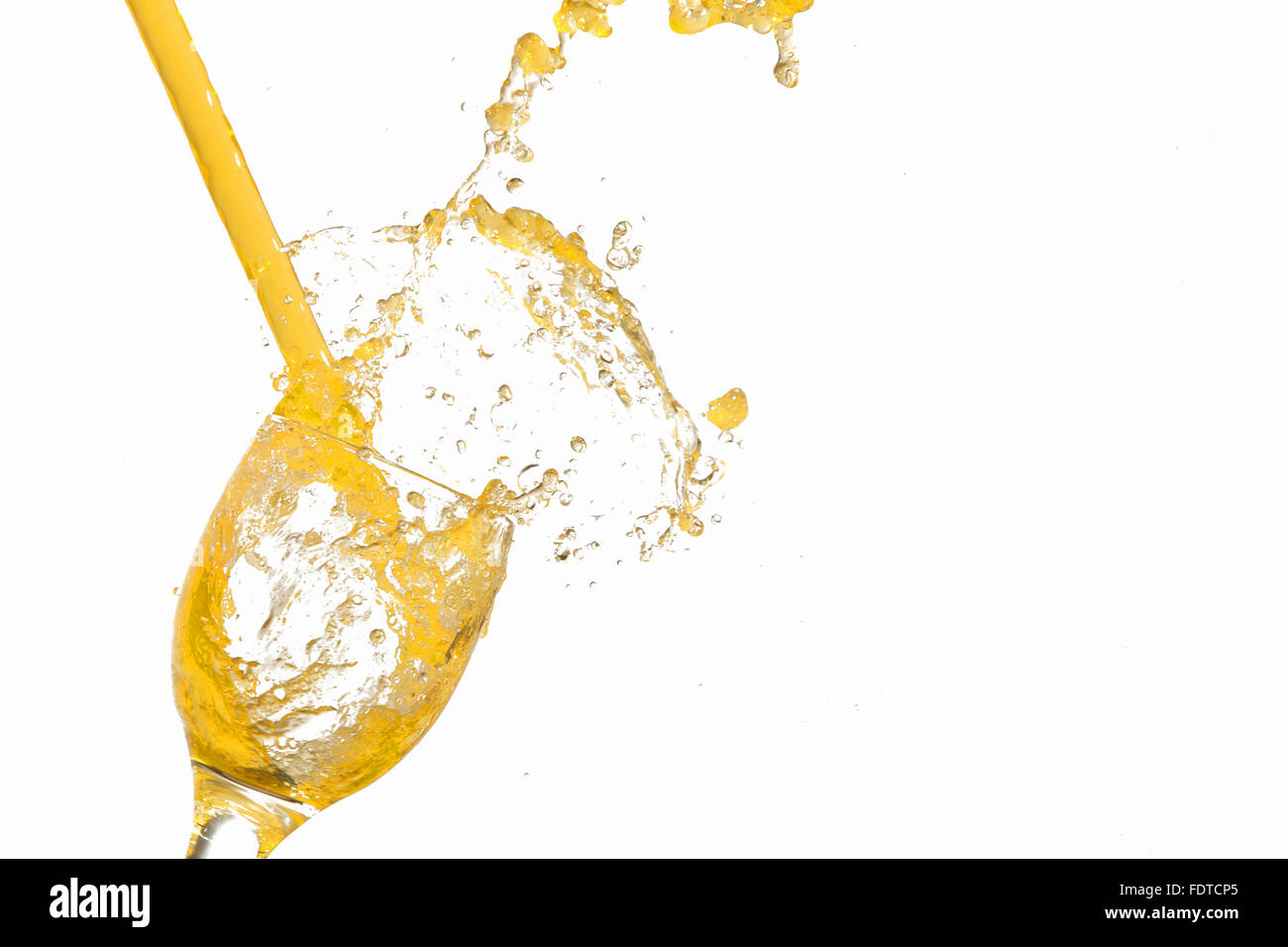 Juice splash isolated on white Stock Photo - Alamy