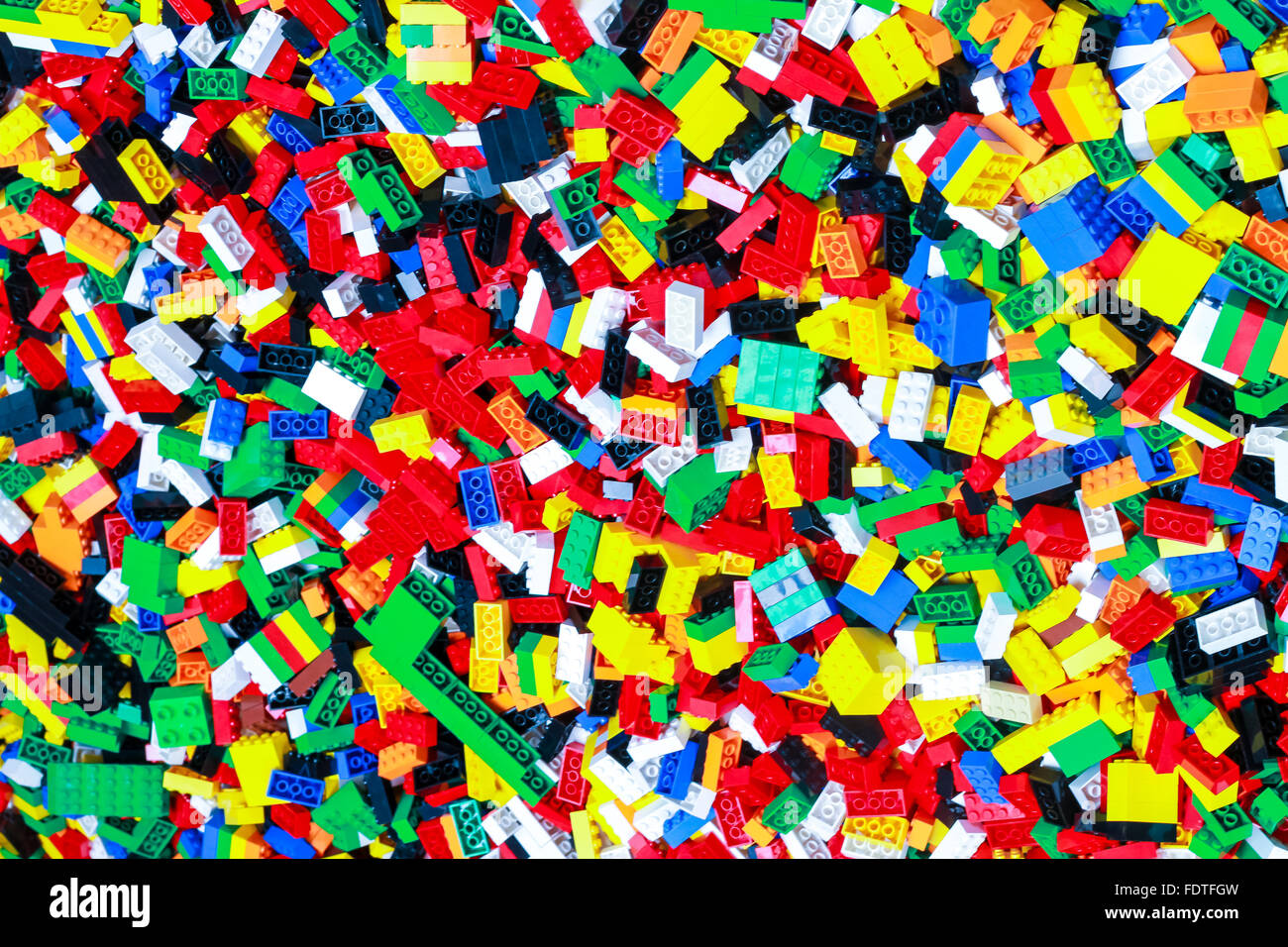 Plastic toy blocks Stock Photo - Alamy