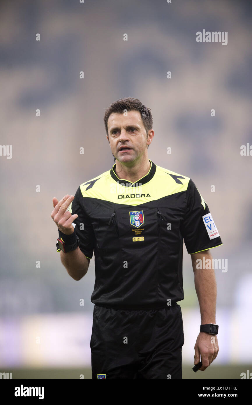 Modena, Italy. 30th Jan, 2016. Nicola Rizzoli (Referee) Football/Soccer ...