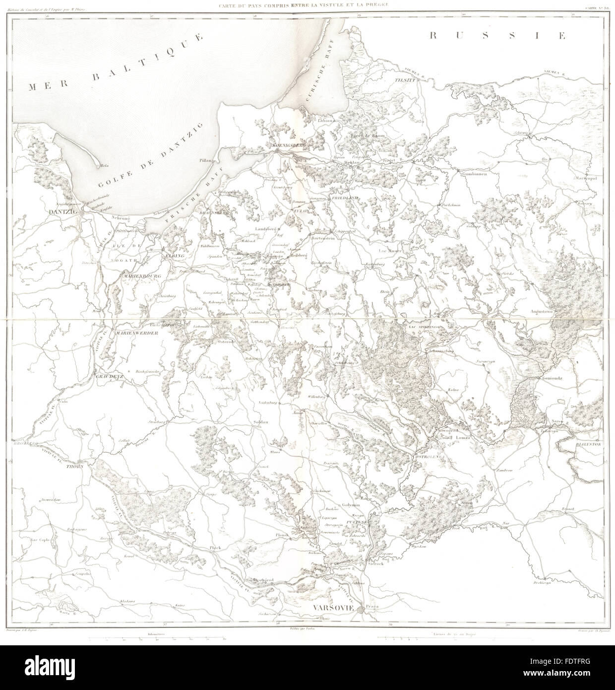 Old map of gdansk hi-res stock photography and images - Alamy