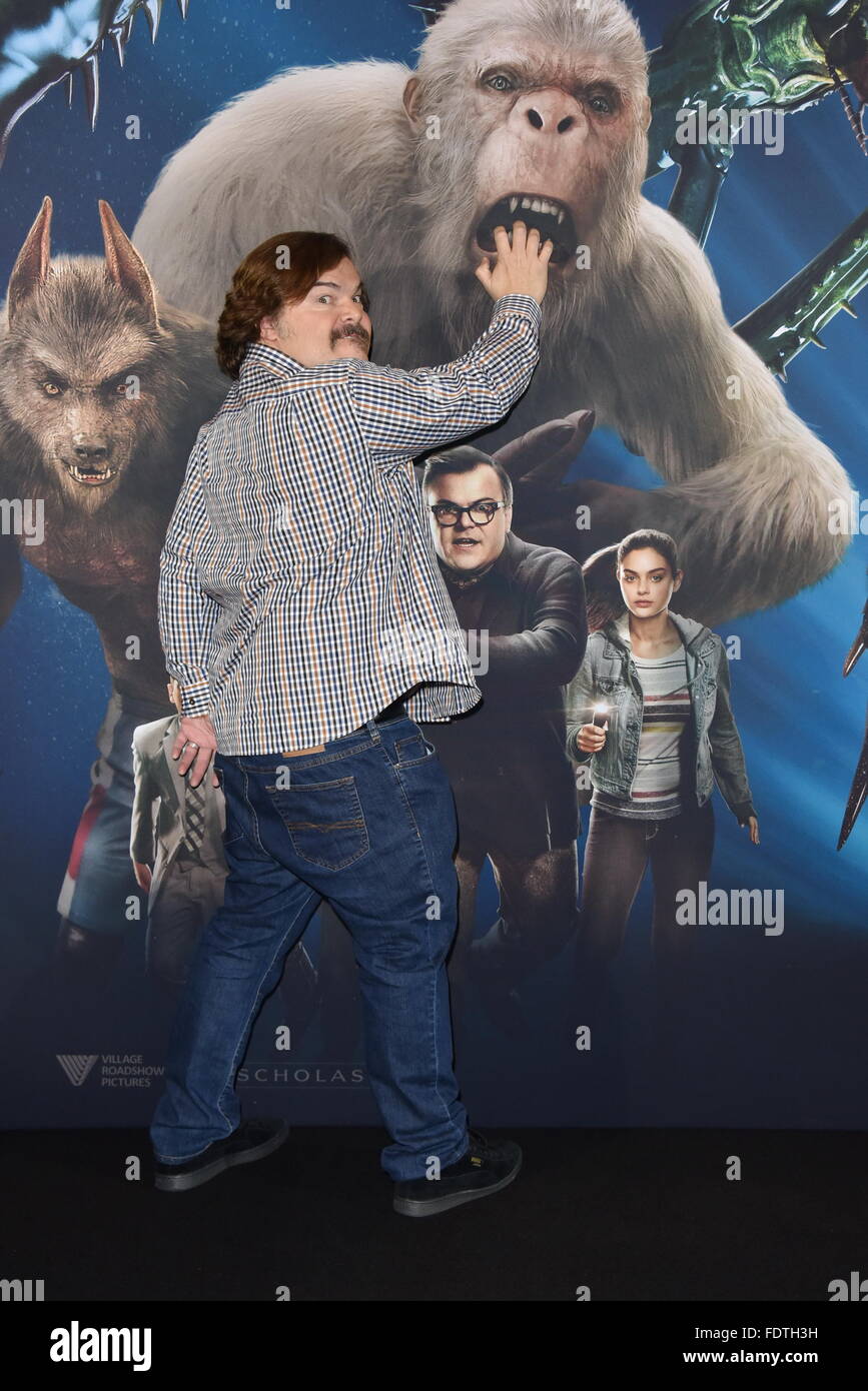 Photocall Gaensehaut Mit Hauptdarsteller Jack Black Im Hotel Adlon Am