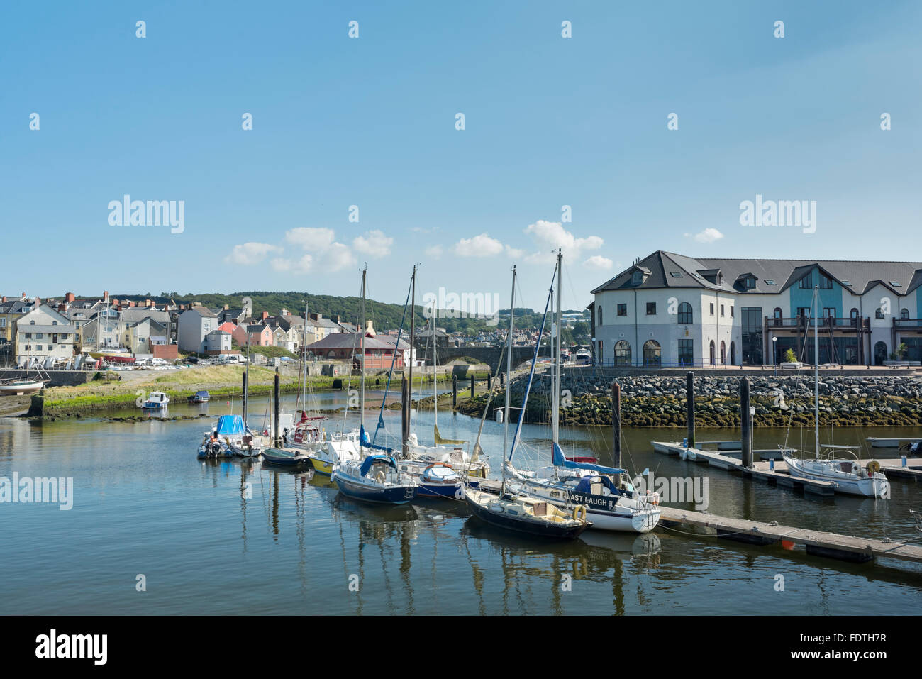 Aberystwyth jetty hi-res stock photography and images - Alamy