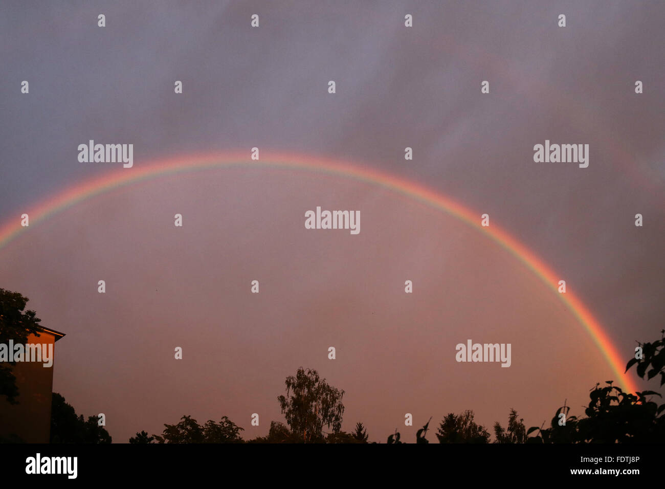 Rainy sky berlin hi-res stock photography and images - Alamy