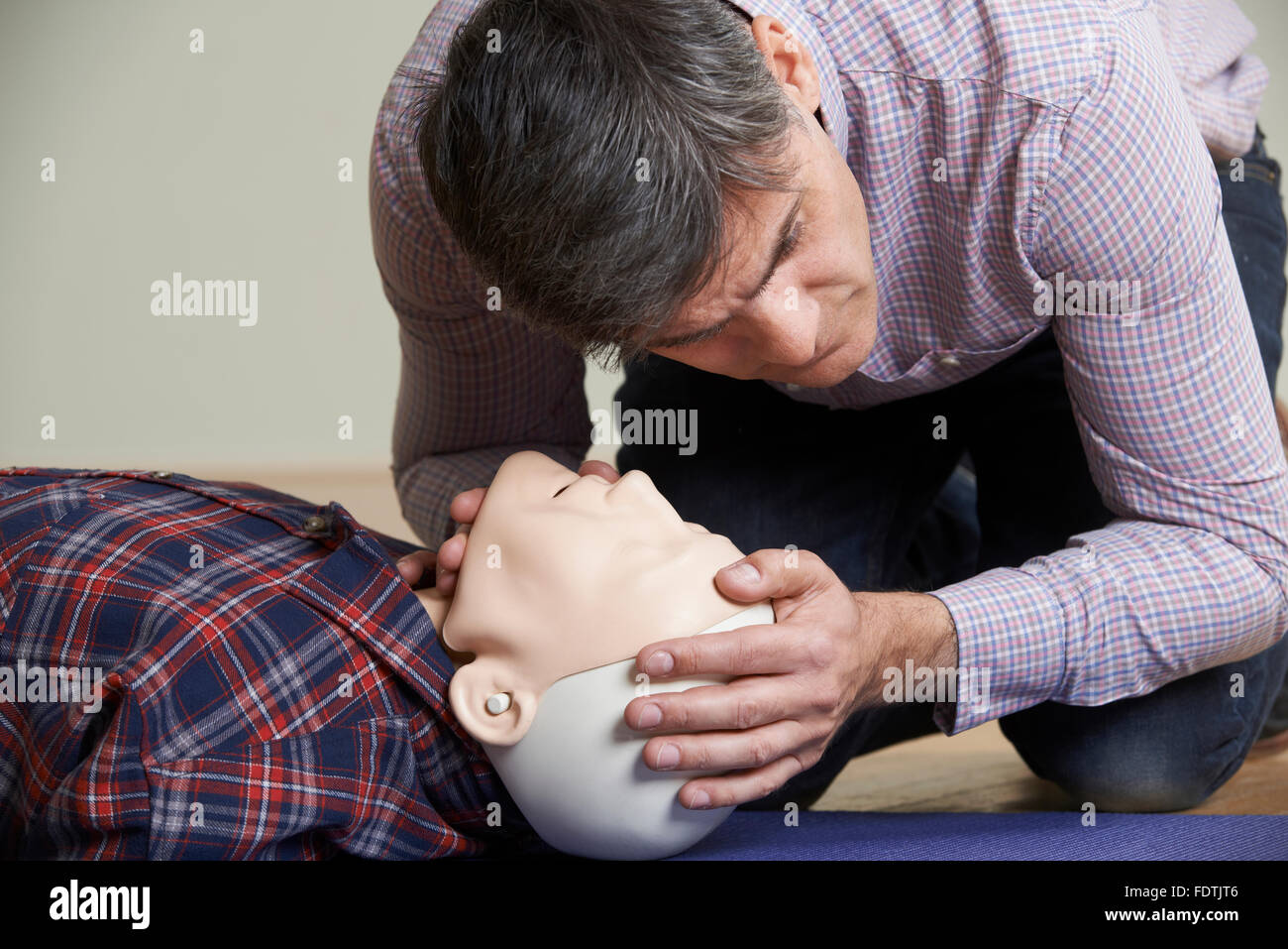Recovery Position First Aid High Resolution Stock Photography and ...
