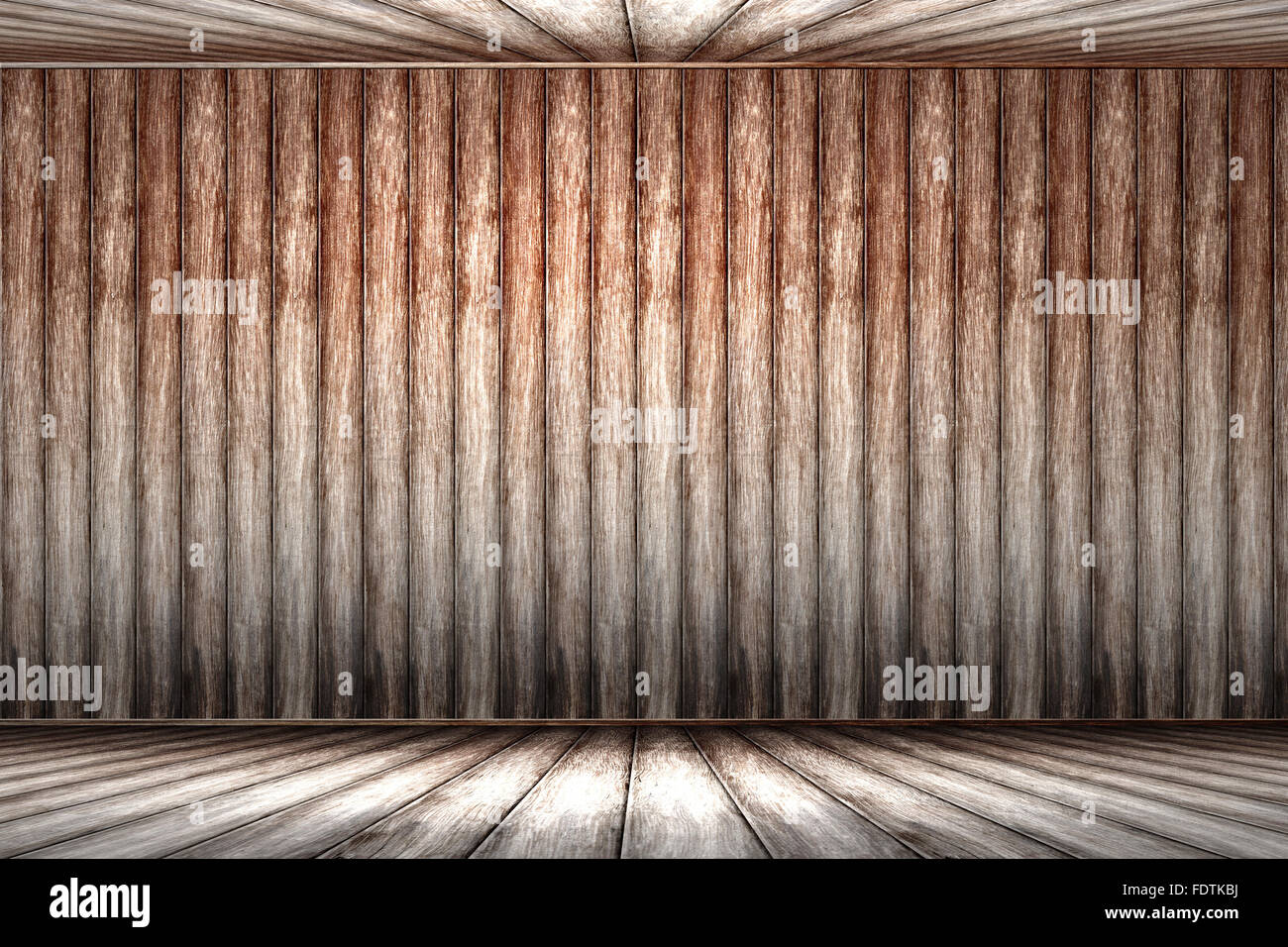 Wooden panel wall interior background illustration Stock Photo - Alamy