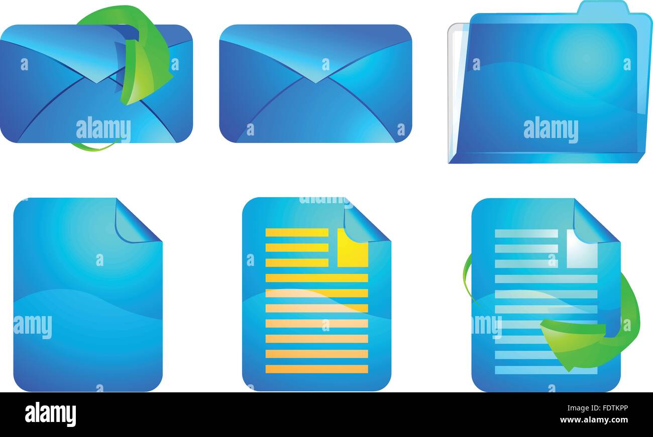 Blue envelope international Stock Vector Images - Alamy