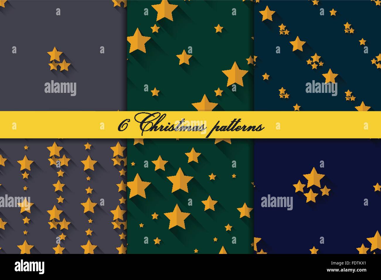Seamless starry patterns Stock Vector Image & Art - Alamy