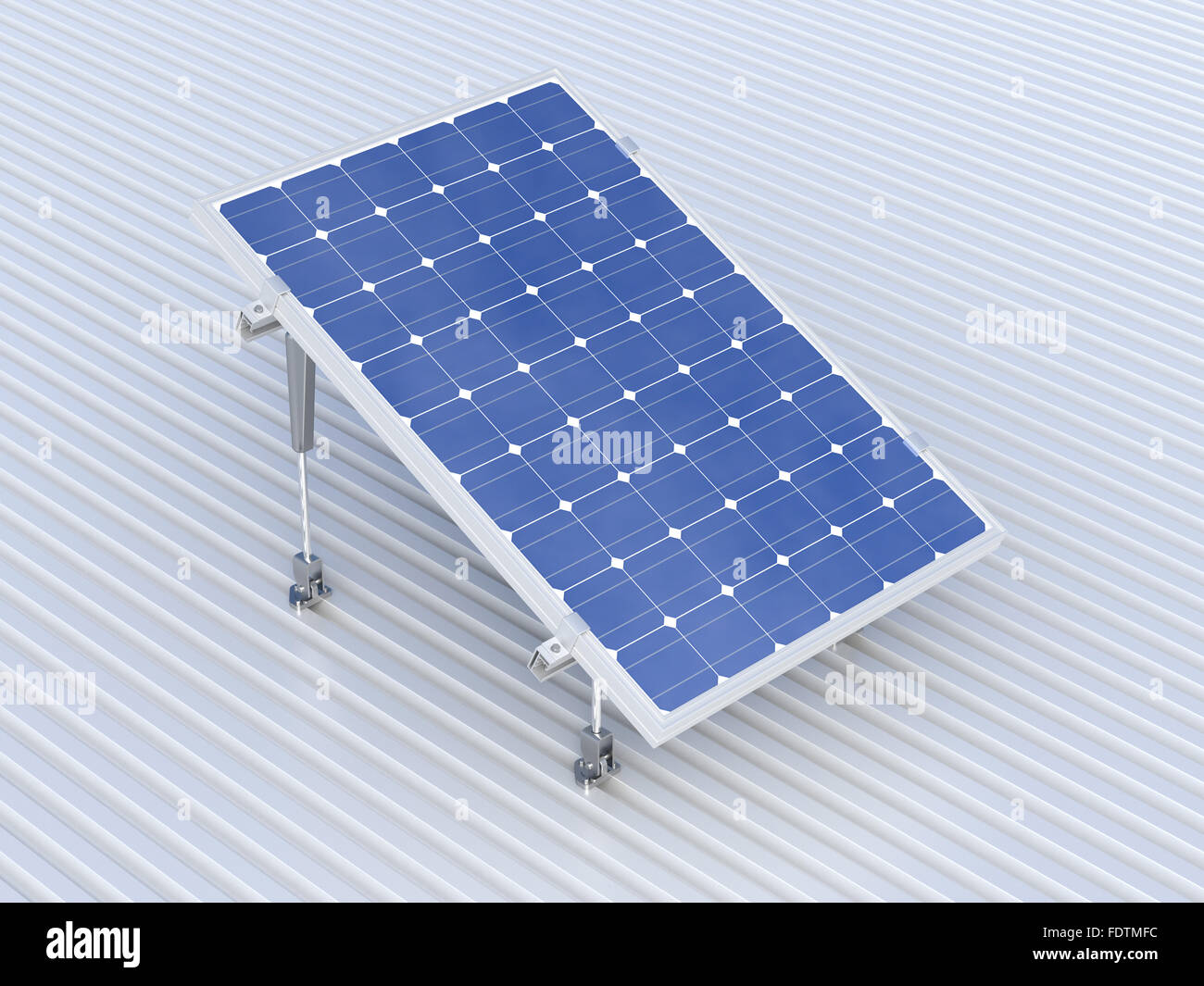 3d solar blue energy photovoltaic panel power hi-res stock photography ...