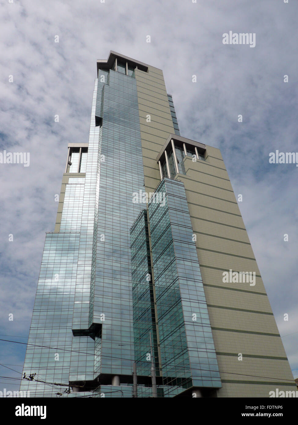 edge of office building at day Stock Photo - Alamy