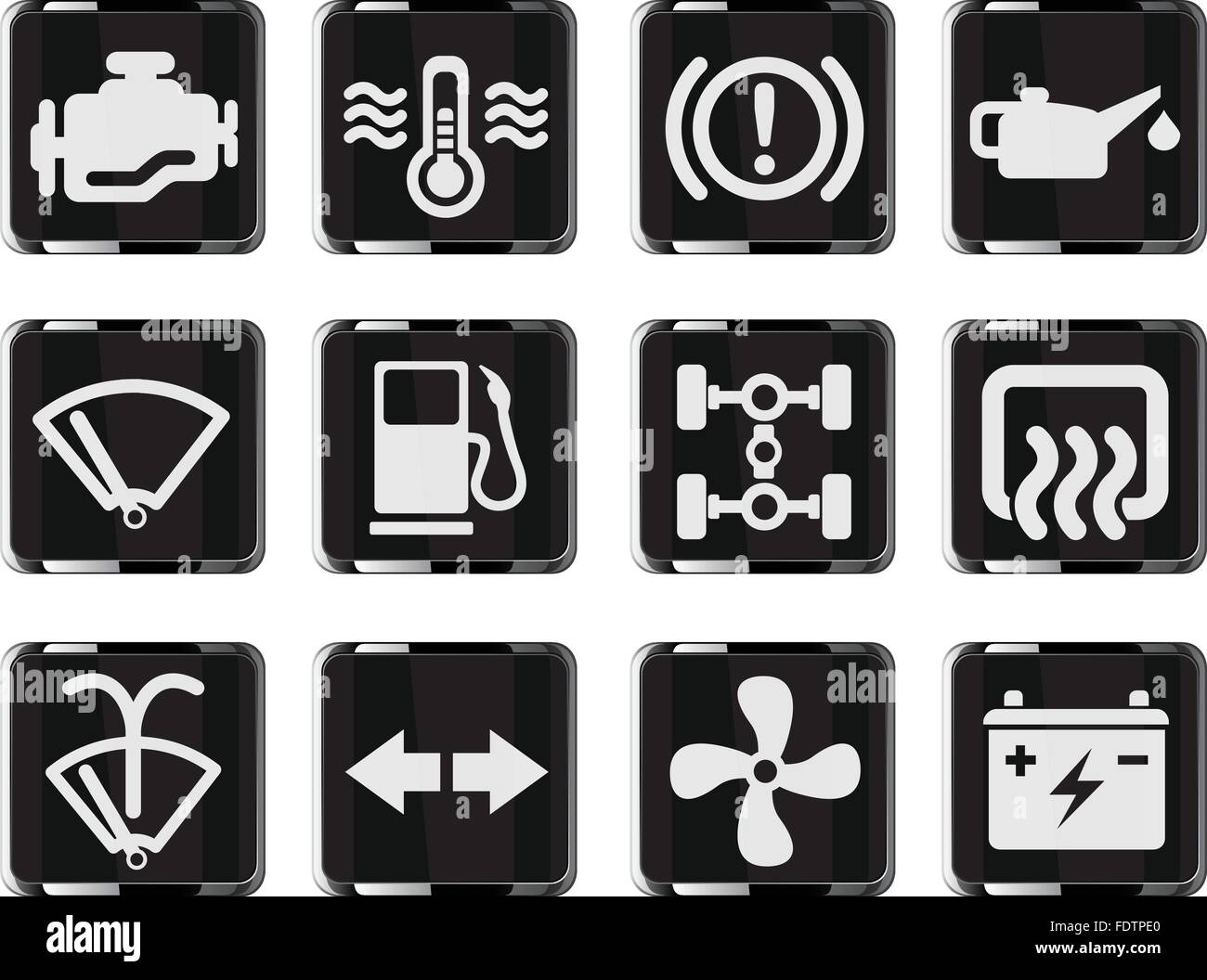 Car interface sign Stock Vector Image & Art - Alamy