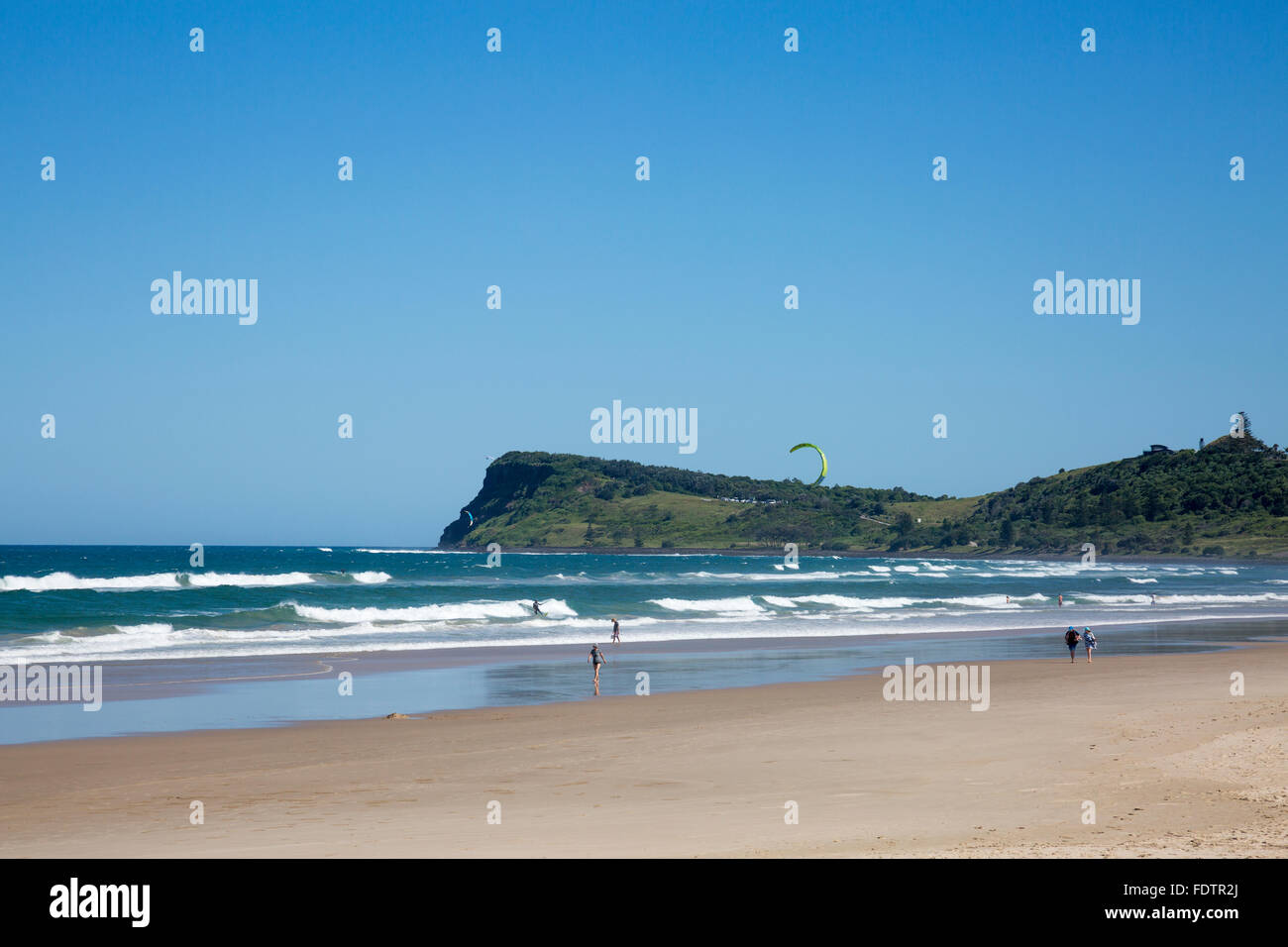 Lennox Head, a seaside town in northern New South Wales and its seven ...