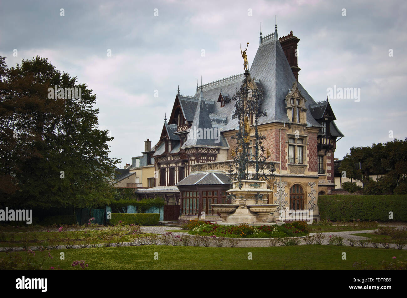 Normandy phantom house Stock Photo - Alamy