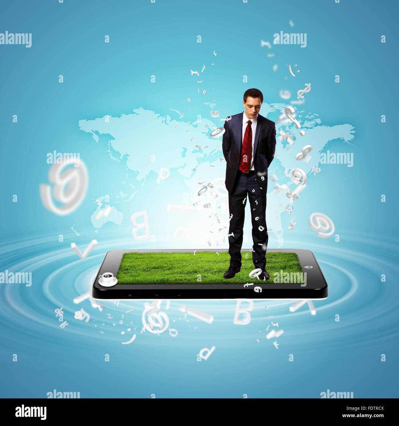 Modern technology illustration hi-res stock photography and images - Alamy