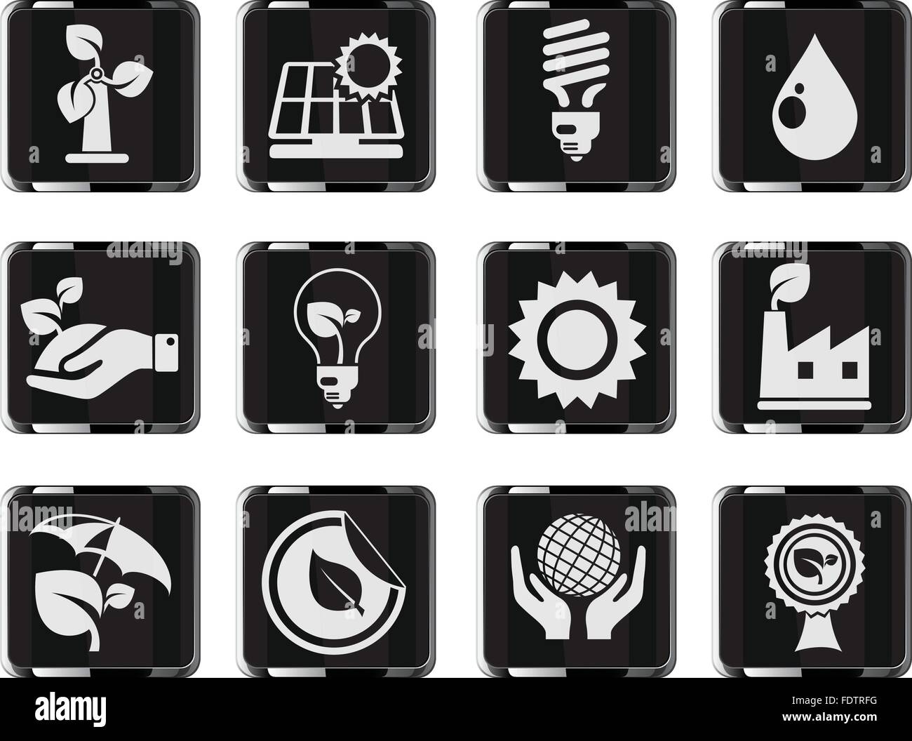 Environmental protection series Stock Vector Images - Alamy