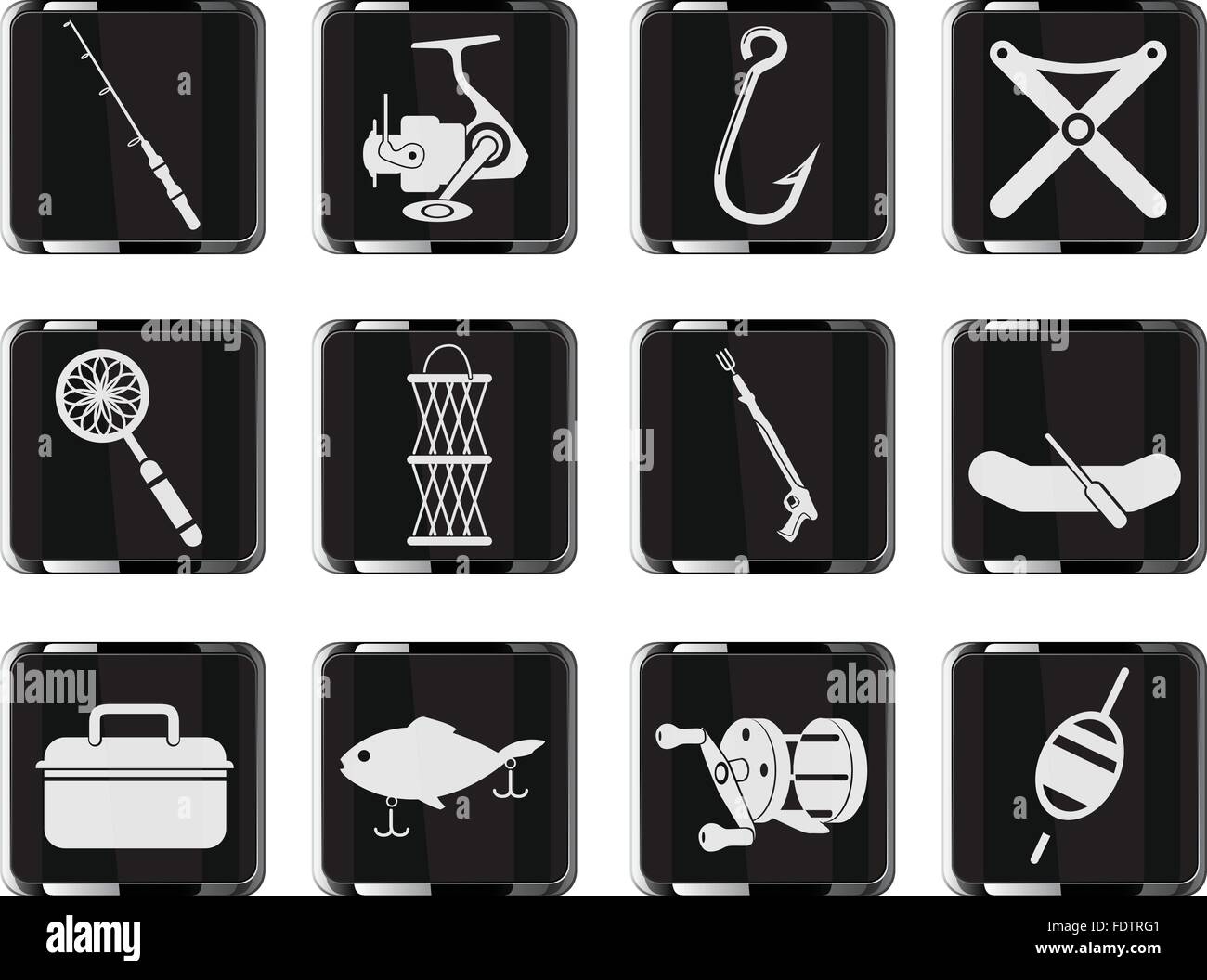 Commercial set net vessel Stock Vector Images - Alamy