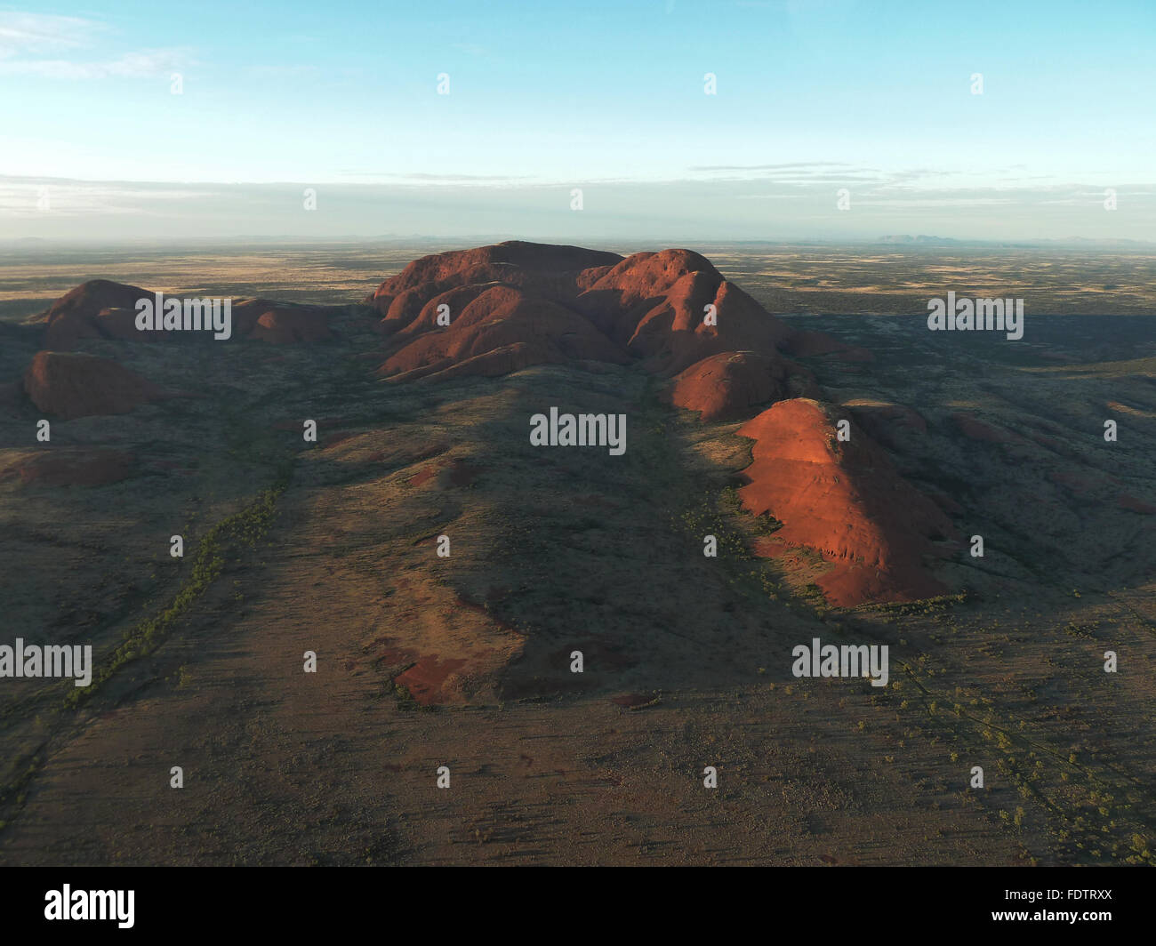 Aerial view of uluru hi-res stock photography and images - Alamy