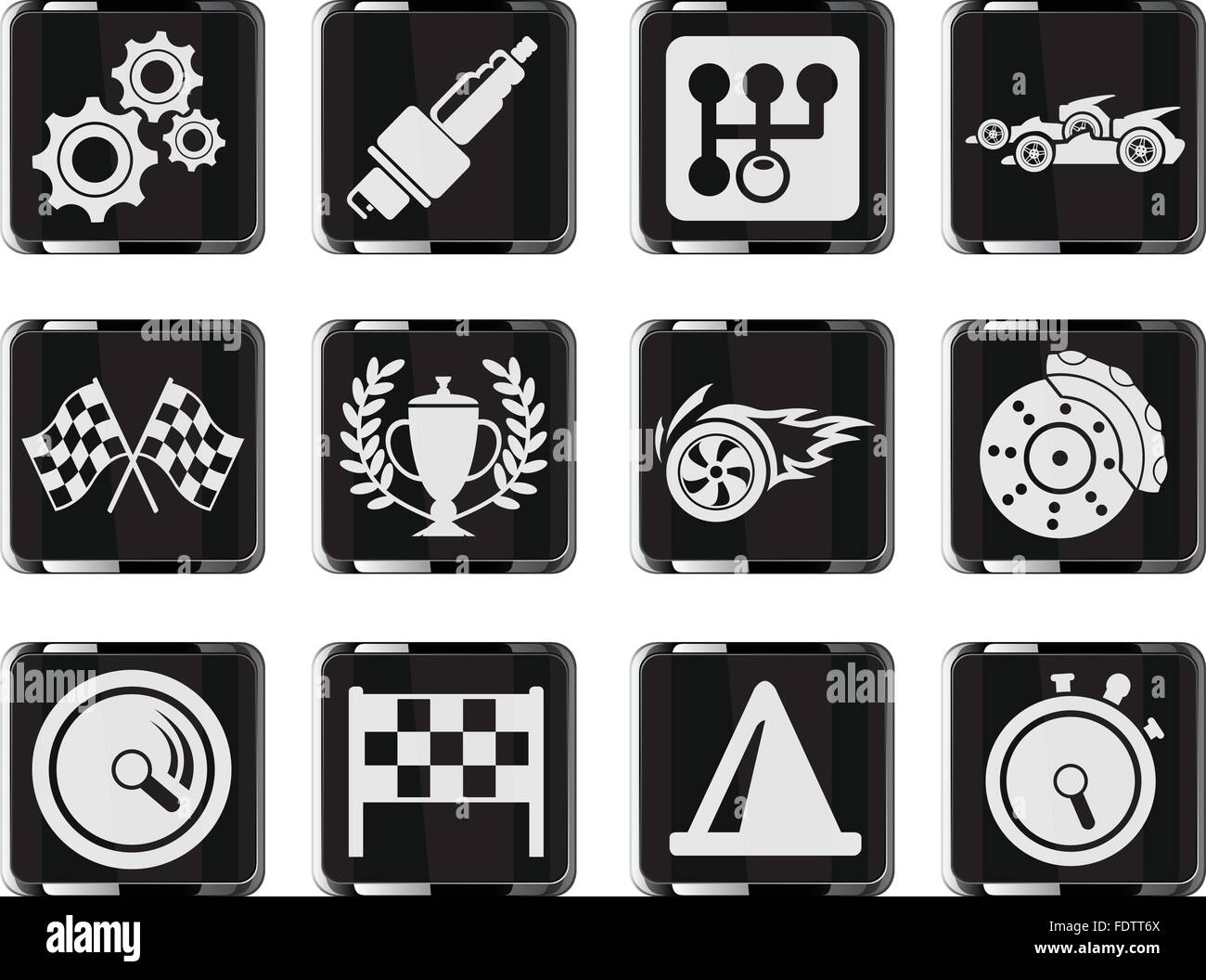 Starting Wheel Stock Vector Images - Alamy