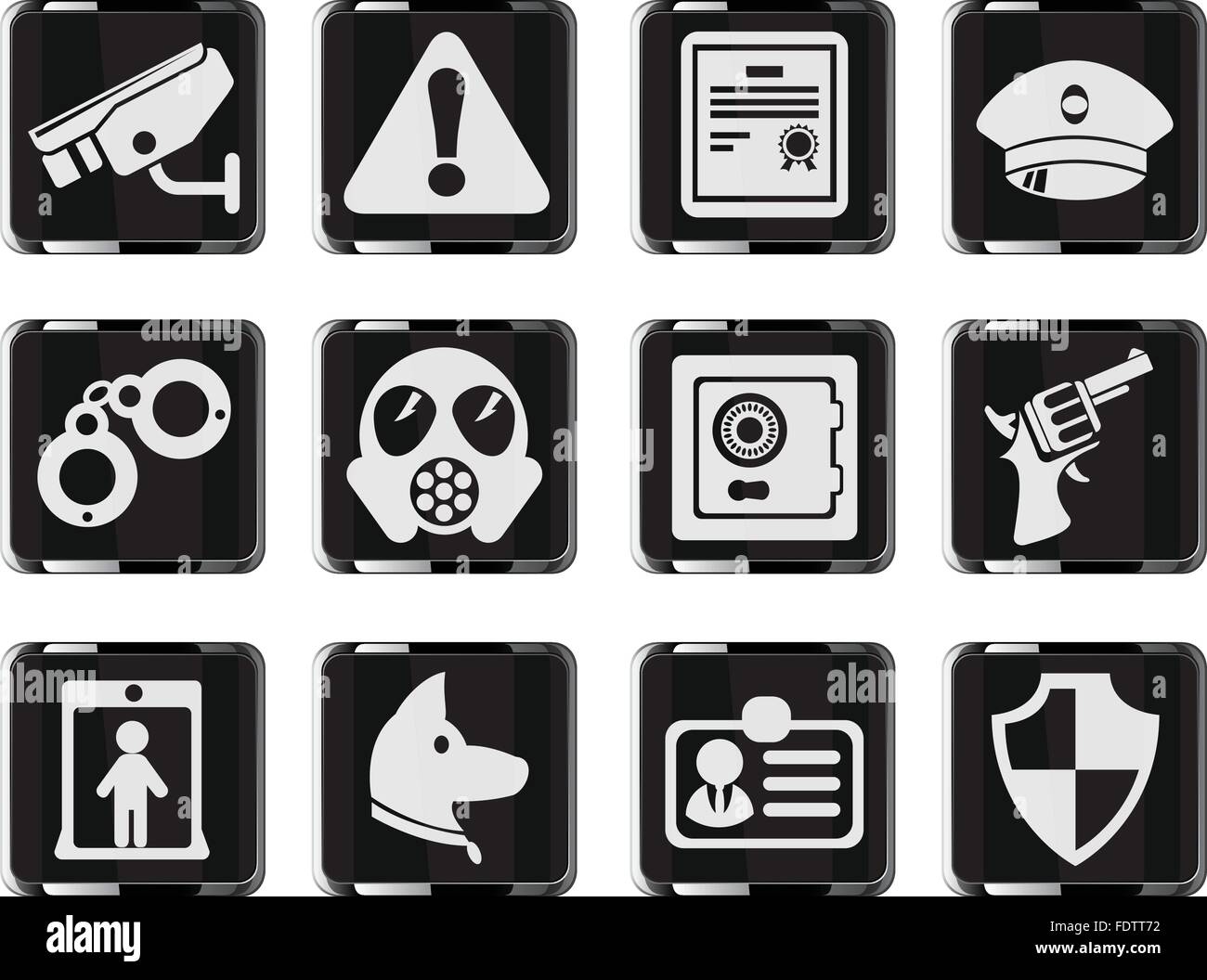 Security symbols Stock Vector Image & Art - Alamy