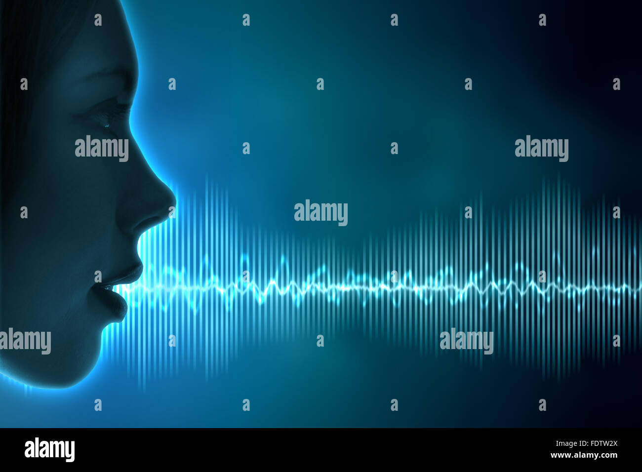 Equalizer sound wave background theme. Colour illustration Stock Photo ...