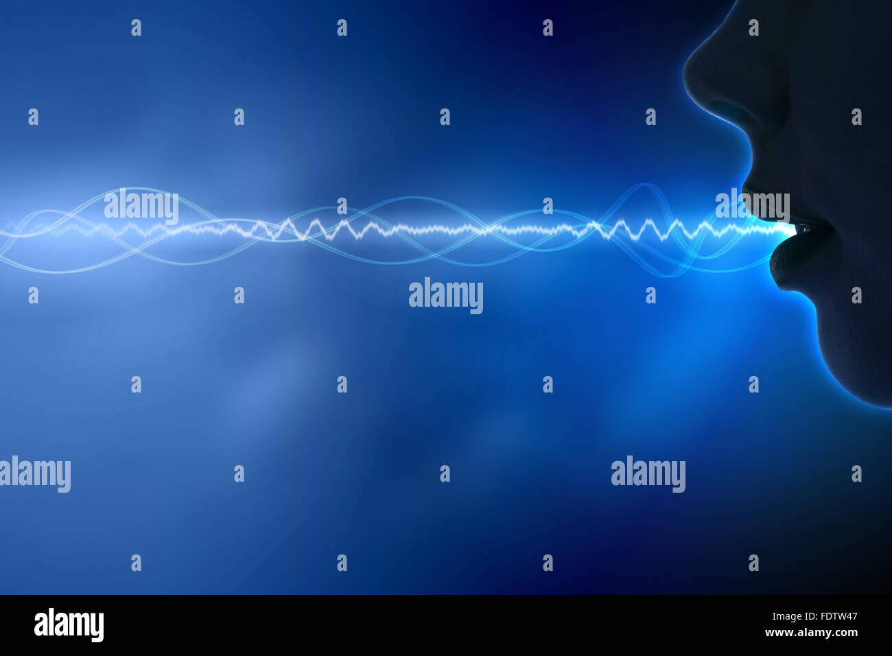 Equalizer sound wave background theme. Colour illustration Stock Photo ...