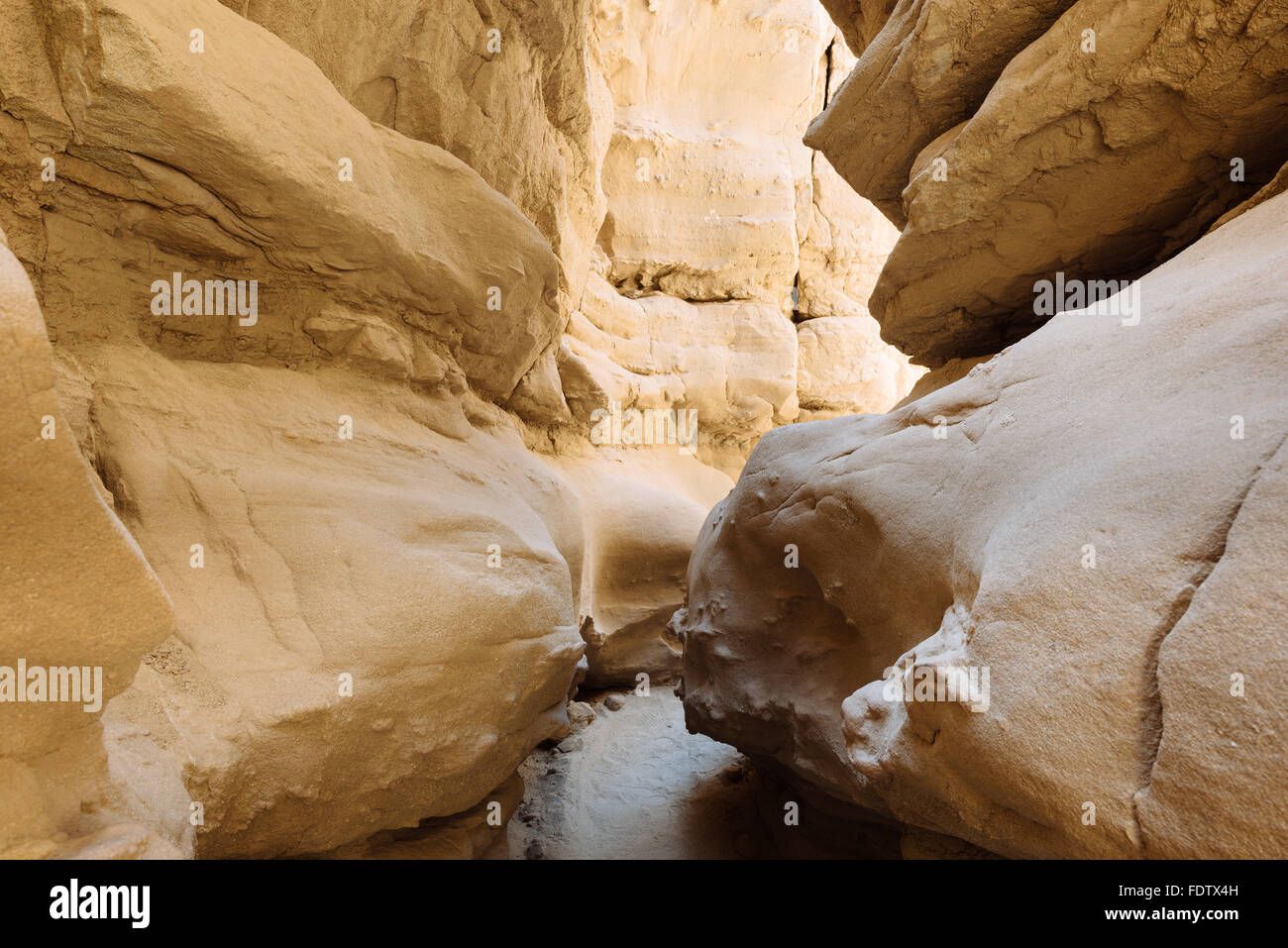 A slot canyon in Anza-Borrego Desert State Park, California Stock Photo ...