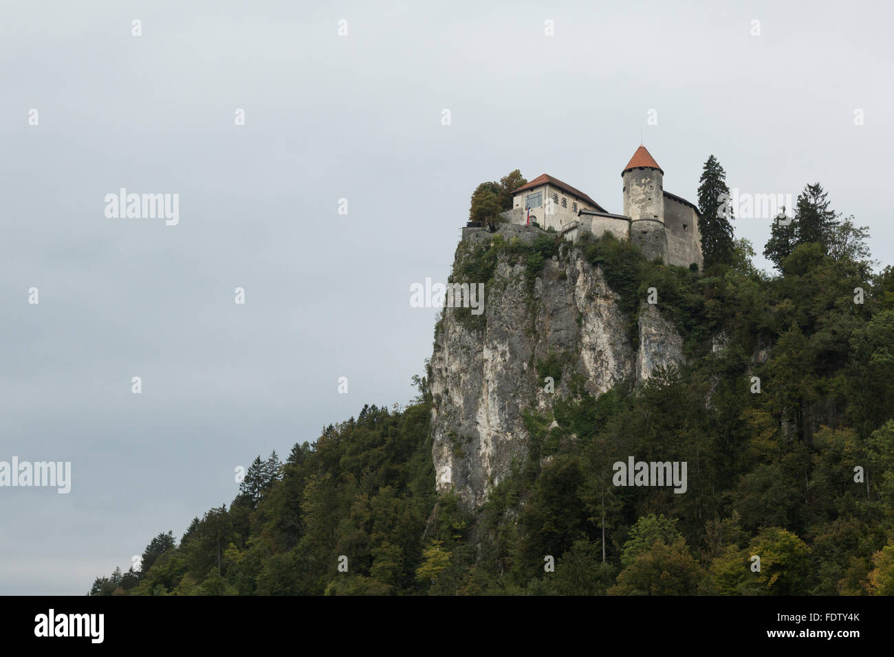 the Bled Castle Stock Photo - Alamy