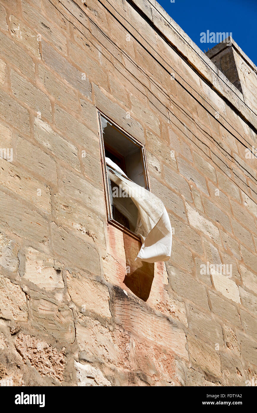 Curtain blowing window hi-res stock photography and images - Alamy