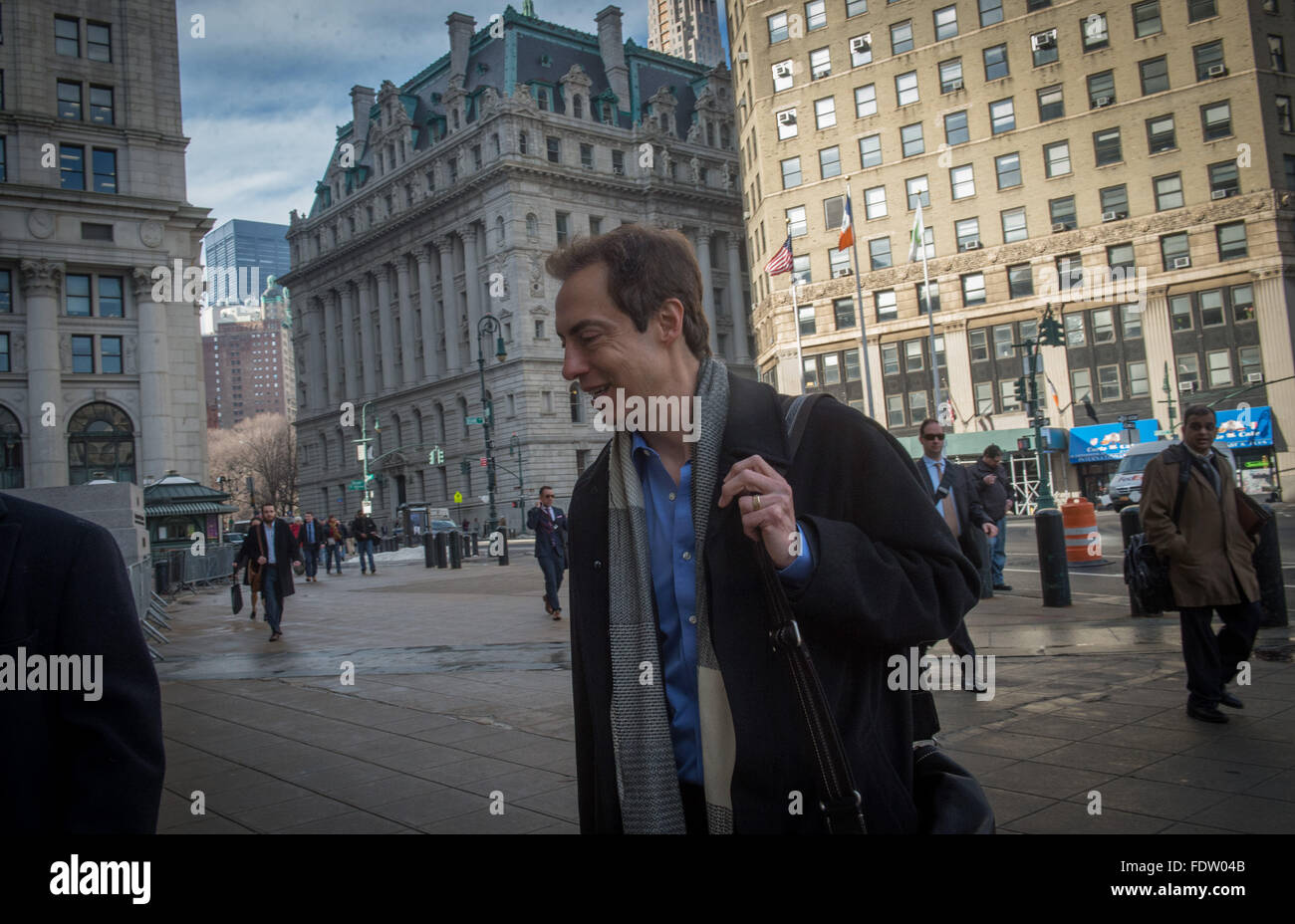 New York, NY, USA. 1st Feb, 2016. CHRISTOPHER ROTHKO, son of painter ...