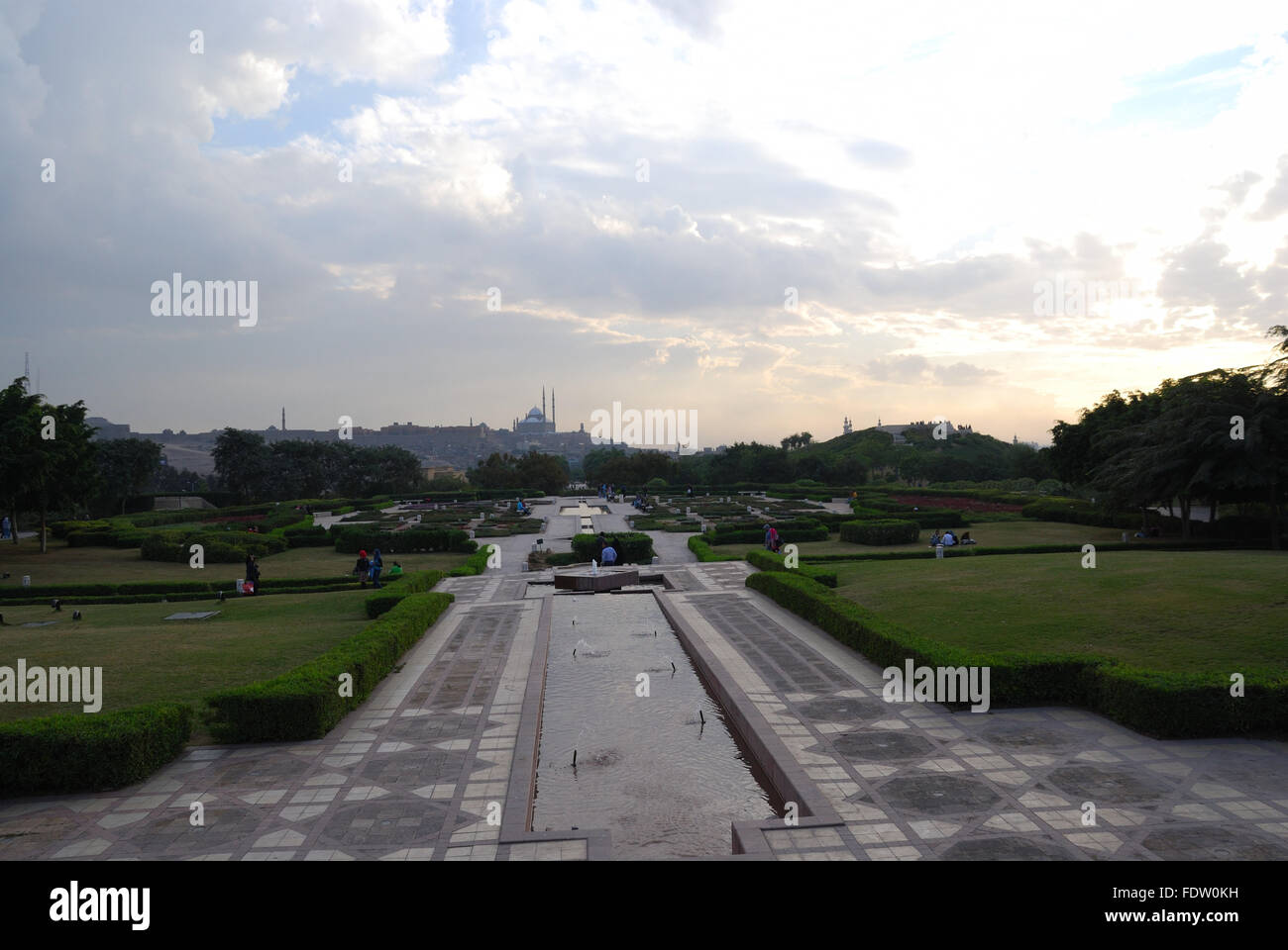 Al Azhar Park, Cairo,Egypt - listed as one of the world's 60 great ...