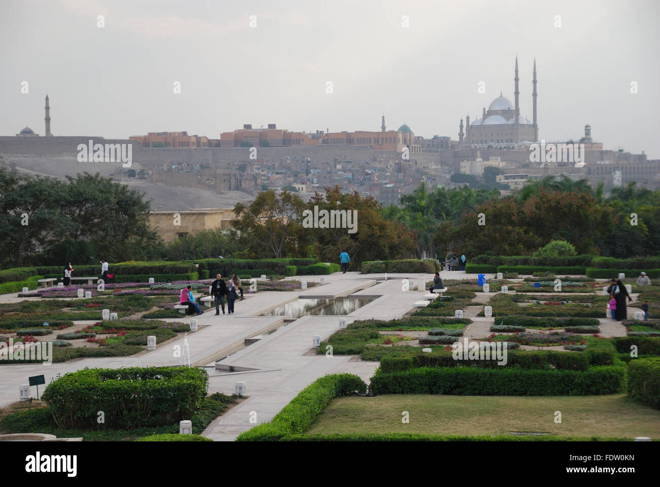 Al Azhar Park, Cairo,Egypt - listed as one of the world's 60 great ...